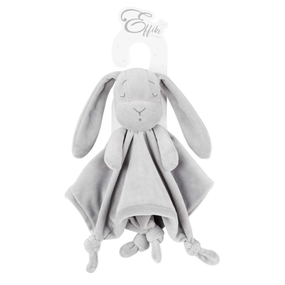 Effiki igračkica Doudou Effik, siva A057345 | Premium Aksa